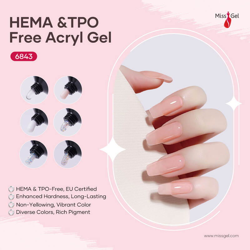 HEMA-Free & TPO-Free Gels | Wholesale & Private Label & OEM | MissGel